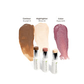 Botanical Stick Trio Organic Contour, Highlight, Color | Lauren Brooke